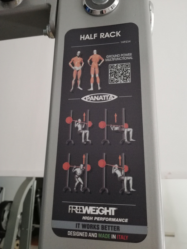 Half Rack Panatta Sport